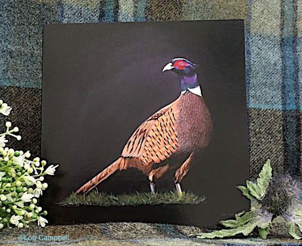 Pheasant card | Lou Campbell